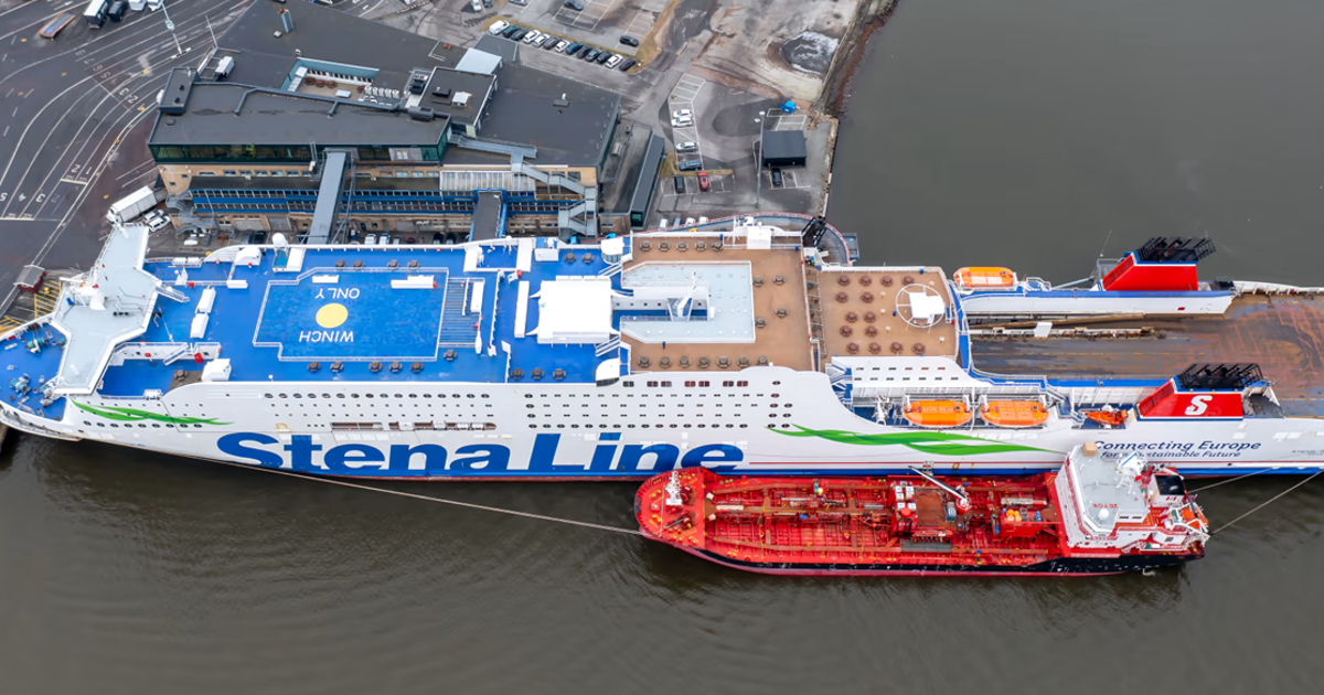 Stolt Tankers performs groundbreaking ship-to-ship methanol bunkering ...