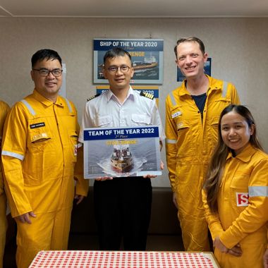 Team of the Year | Stolt Tankers | Our businesses | Stolt-Nielsen