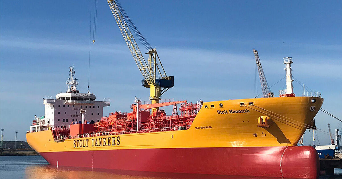 Stolt Tankers reduces annual CO2 emissions by 6% | News | News ...